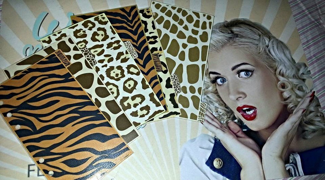Personal Animal Dividers Customizable Pocket or A5 - Etsy