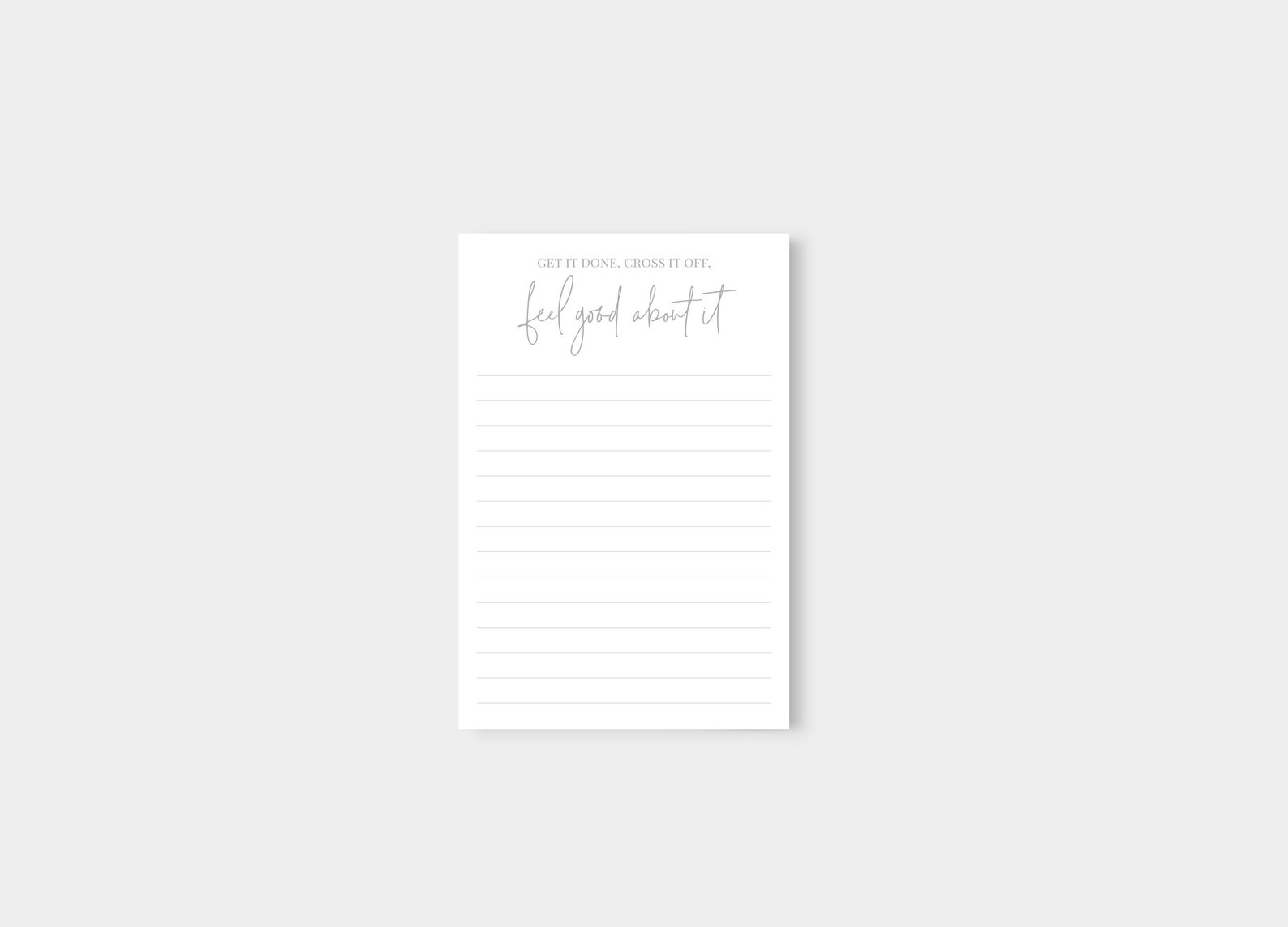 Feel Good About It Notepad Humor Notepad Funny Notepad - Etsy