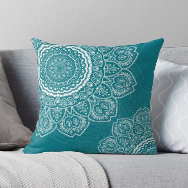 Mandala Pillow - Etsy