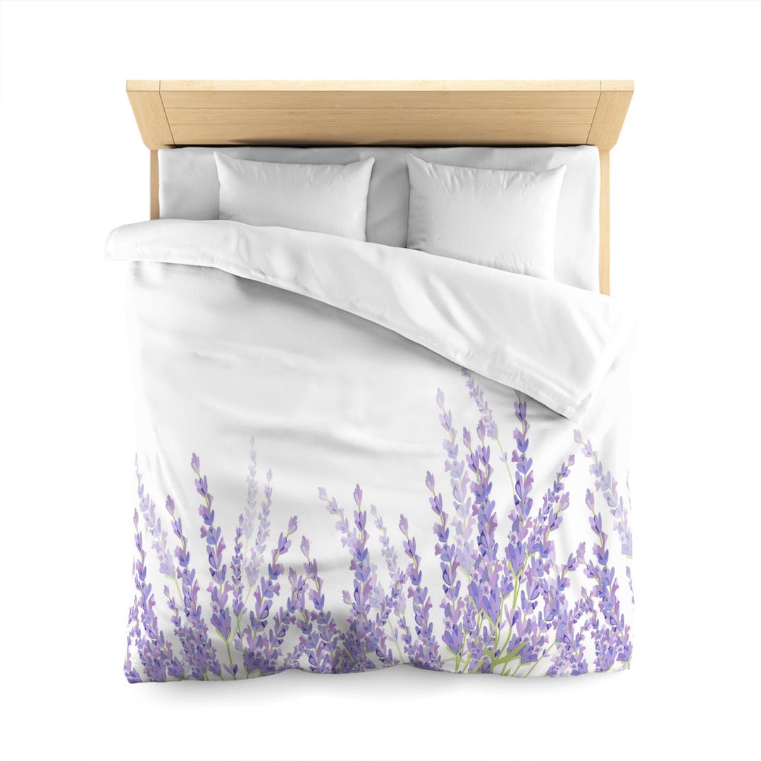Lavender Duvet Cover or Comforter, for Twin, Twin XL, Full, Queen ...