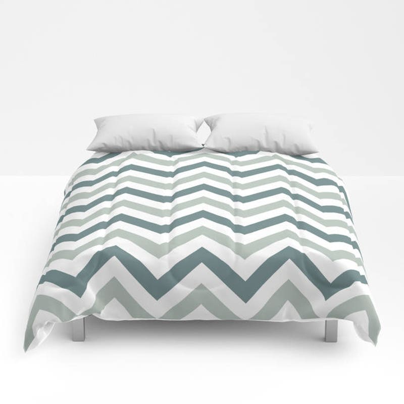 Chevron Duvet Cover - Etsy