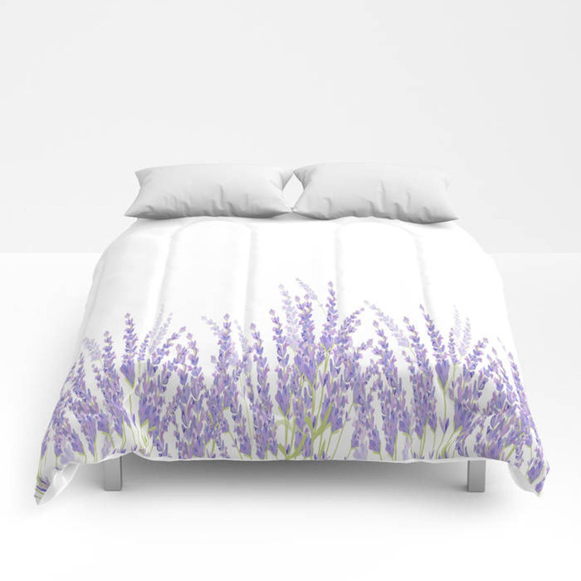 Lavender Duvet Cover or Comforter for Twin Twin XL Full | Etsy