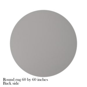 Mandala Purple Round Area Rug Grey Boho Dorm Decor Housewarming Gift ...