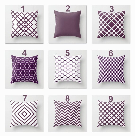 Mix & Match Decorative Throw Pillow Cover Geometric Patterns | Etsy