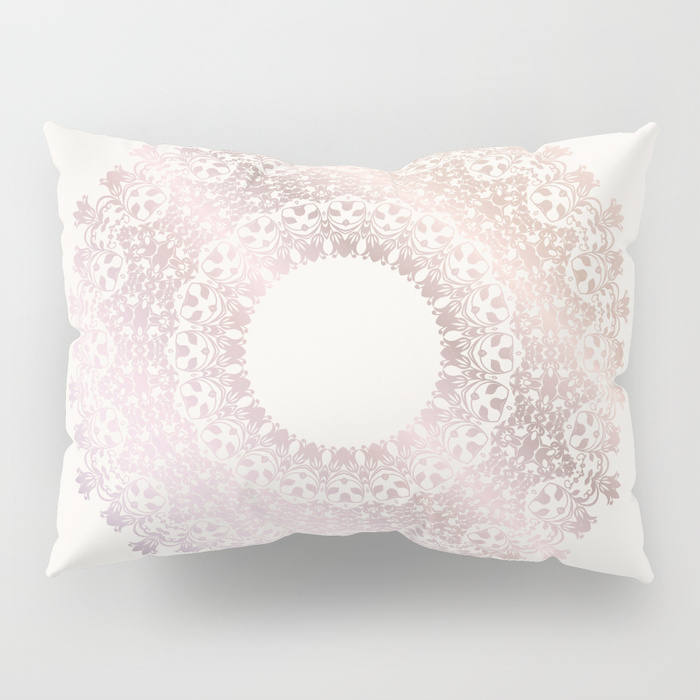 Rose Gold Mandala Decorative Throw Pillow Cover or Pair of | Etsy
