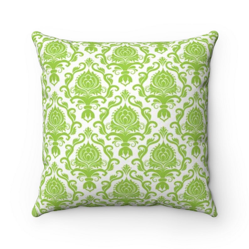 Lime Green Mix & Match Decorative Throw Pillow Cover White - Etsy