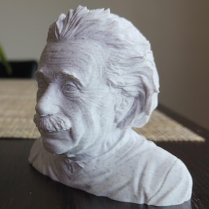 einstein thinking figure