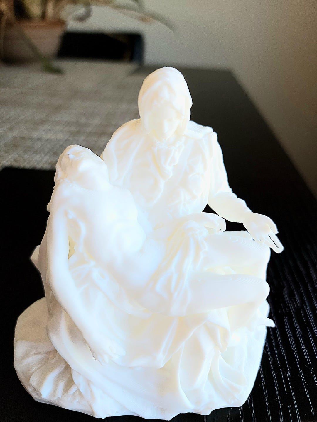 Michelangelo's Pieta Statue Replica, 3D Printed Art, Religious ...