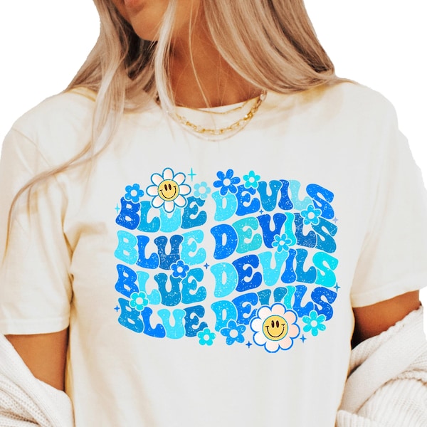 Blue Devils Shirt - Etsy