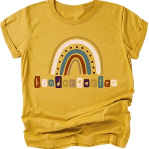 Kindergarten Rainbow First Day of School Gift Back to School - Etsy