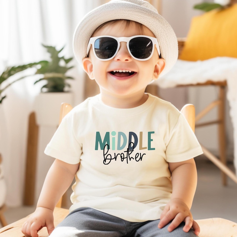 Middle Brother Shirt - Etsy