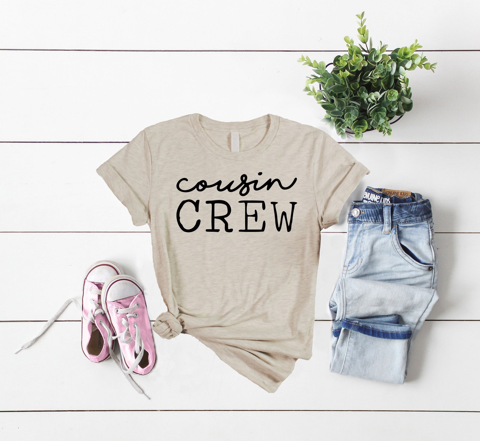 Cousin Crew Cursive T-shirts for Baby and Toddler Youth Boys - Etsy