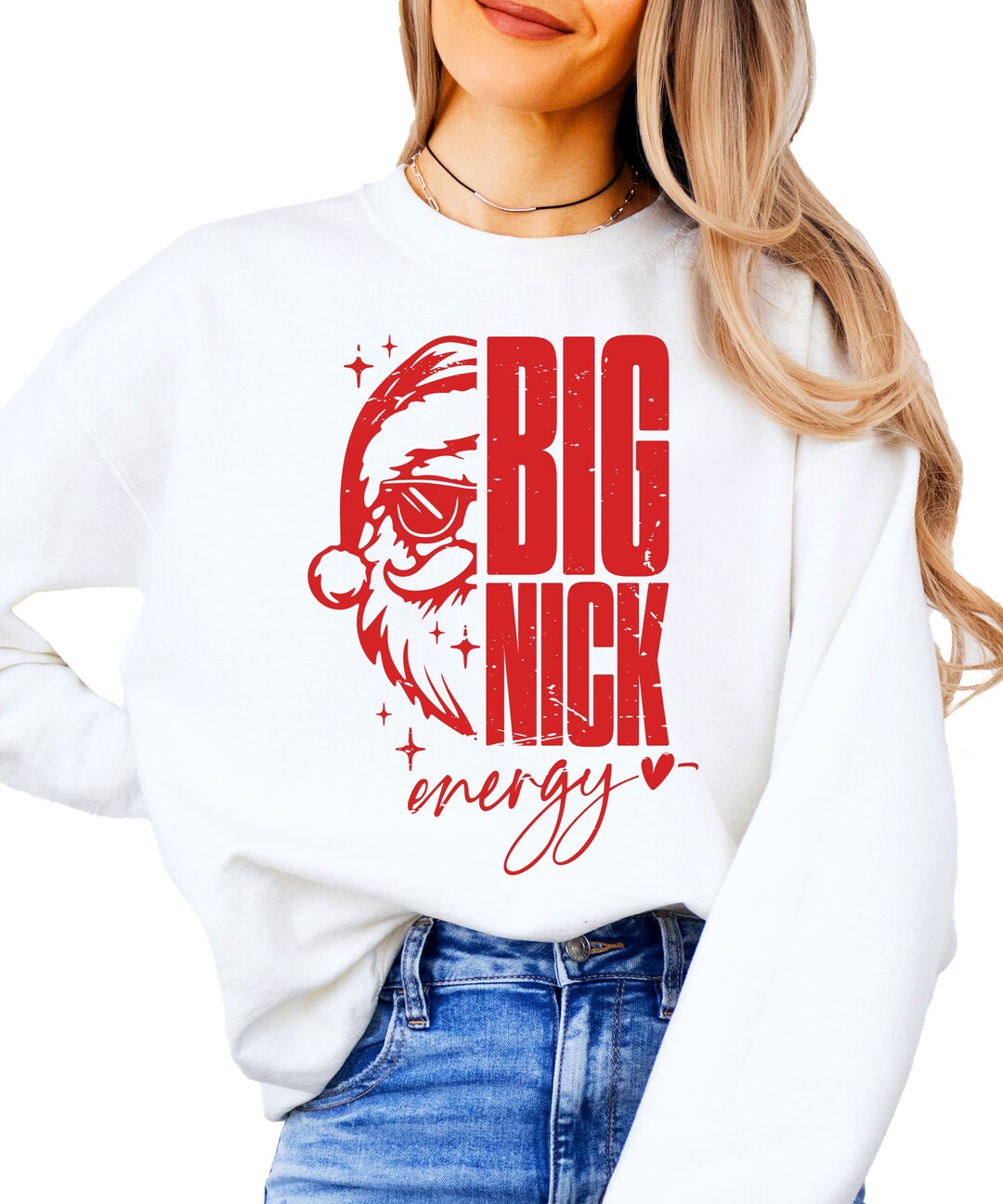 Trendy Silly Santa Sweater for Women | Bold Funny Big Nick Energy ...