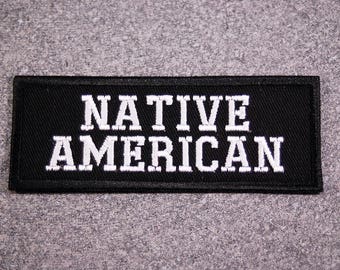 Native American Biker Patch - Etsy