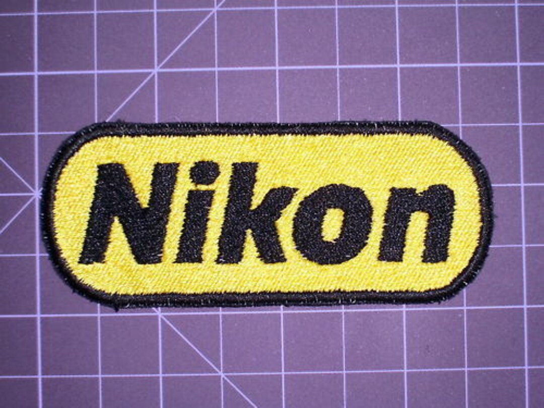NIKON Embroidered Patch for Camera or Lens Fan New for - Etsy