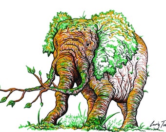 Octotree (octopus Tree) Art, Digital Download - Etsy