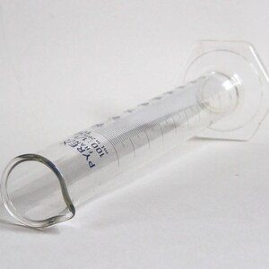 Pyrex Lab Glass Cylinder - Etsy
