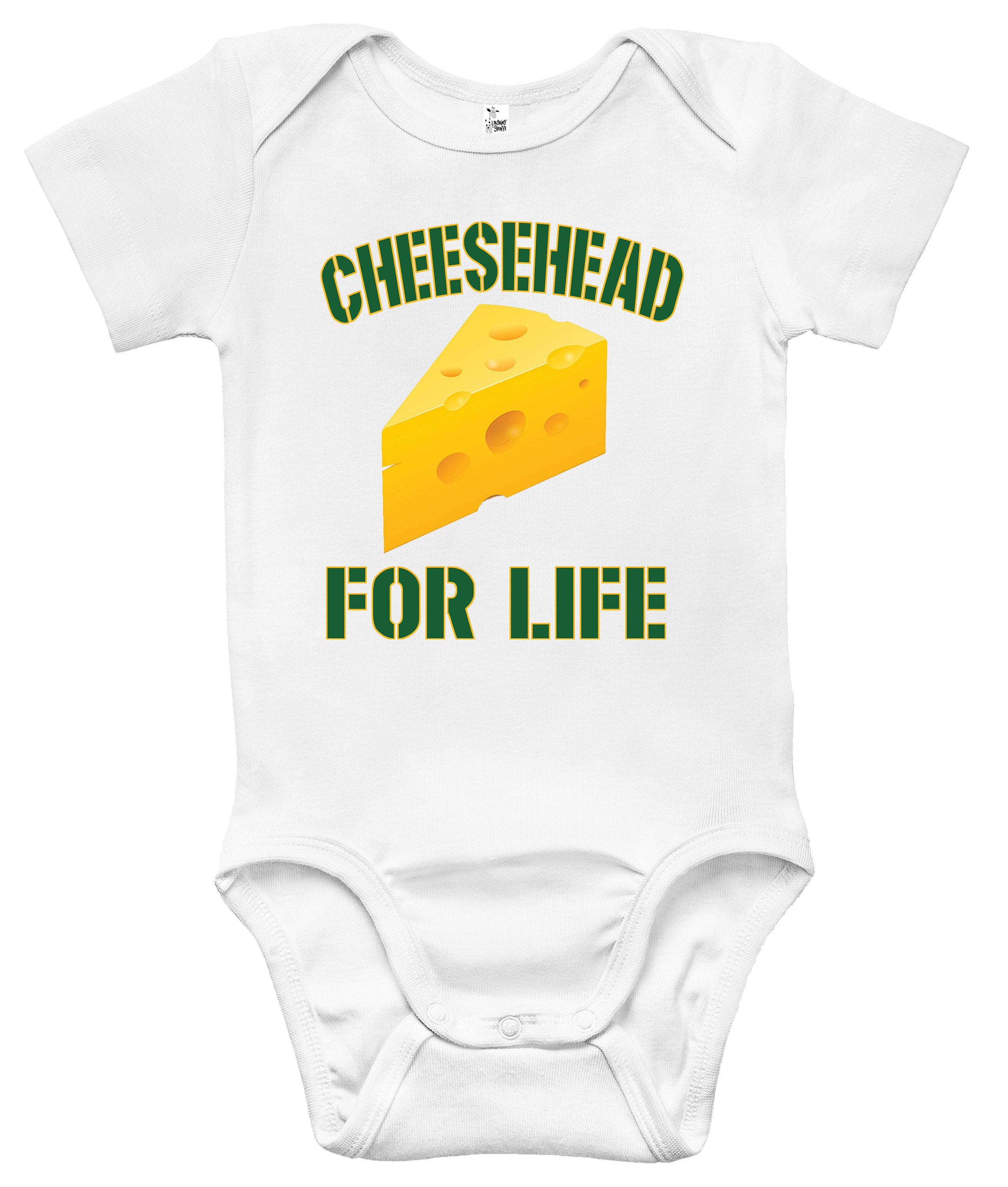 Baby Bodysuit Cheesehead for Life Packers Baby Clothes for | Etsy
