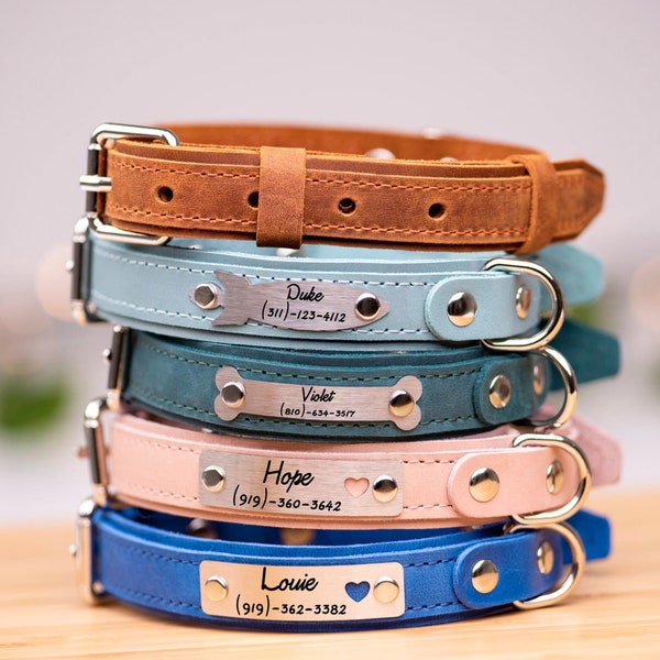 Custom Dog Collars - Etsy