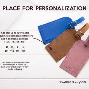 Leather Luggage Tags, Leather Engraved Luggage Tag, Luggage Tag Personalized Leather - Etsy