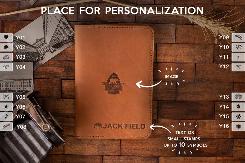 Leather Journal Refillable Handmade Journal Field Notes - Etsy