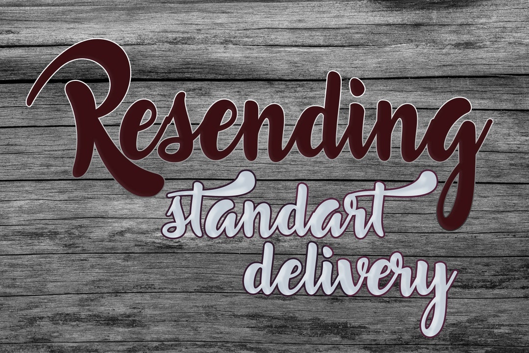 Resending Standard Shipping up to 250 Gr - Etsy