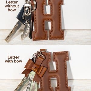 Personalised Letter Bag Charm - Leather Custom Name Initials Bag Charm ...