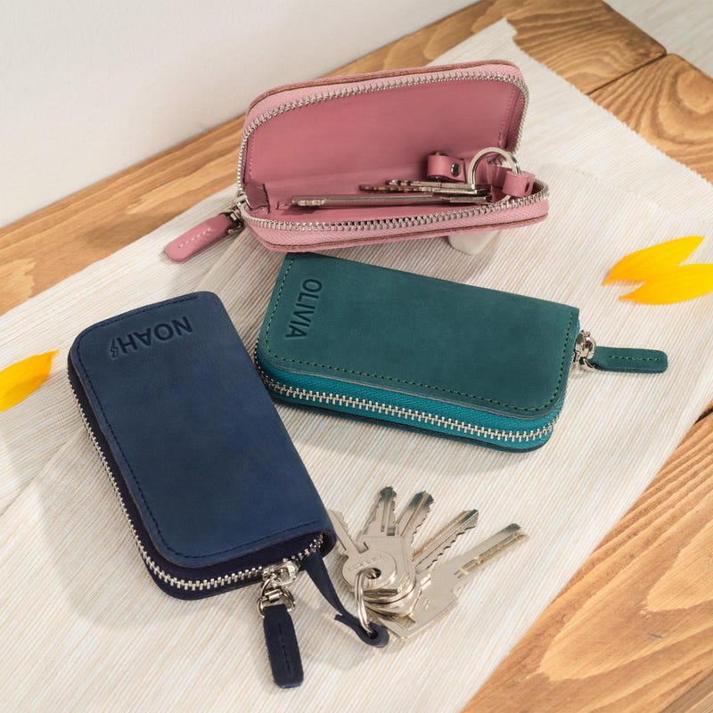 Keychain Wallet - Etsy