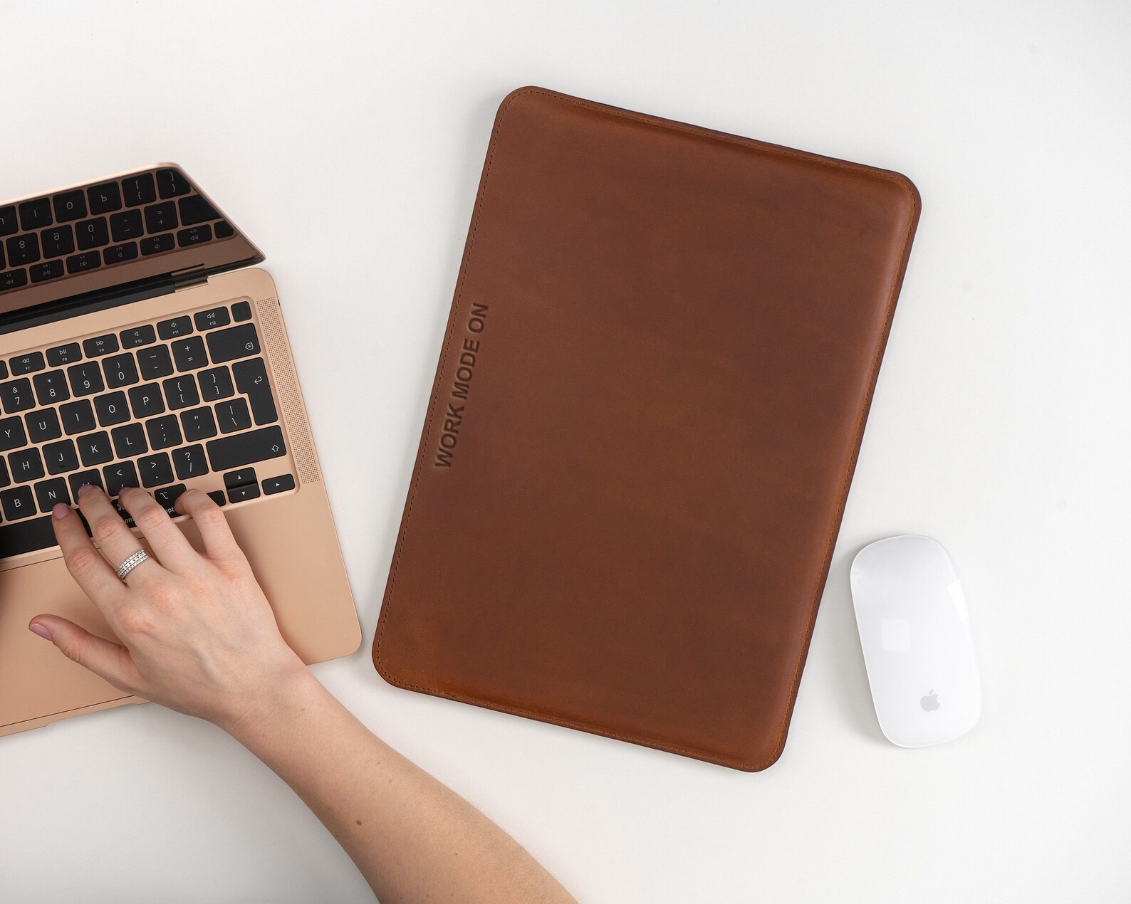 Personalized Leather Air Macbook Pro Case 13 Customized Brown - Etsy