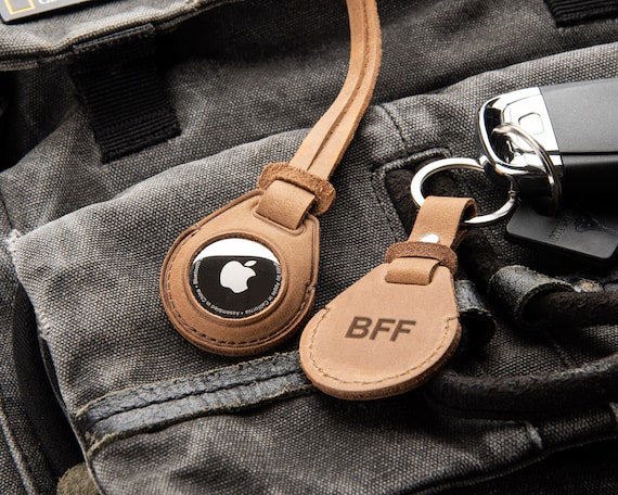 Personalized Airtag Holder Tagairtag Leather Engraved Airtag - Etsy
