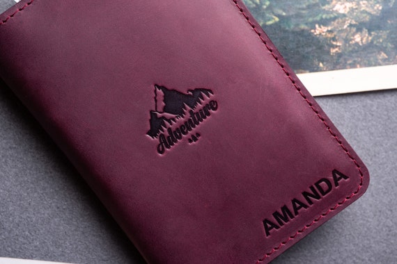 Leather Journal Cover for Field Notes Notebook Pocket Size | Etsy