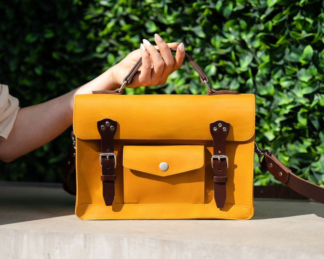 Leather Satchel Bags for Women, Leather Satchel Handbag, Leather ...