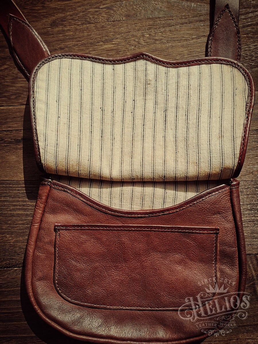 18-19th Century Style Hunting Pouch Pb101 / Black Powder Gun Shooting ...