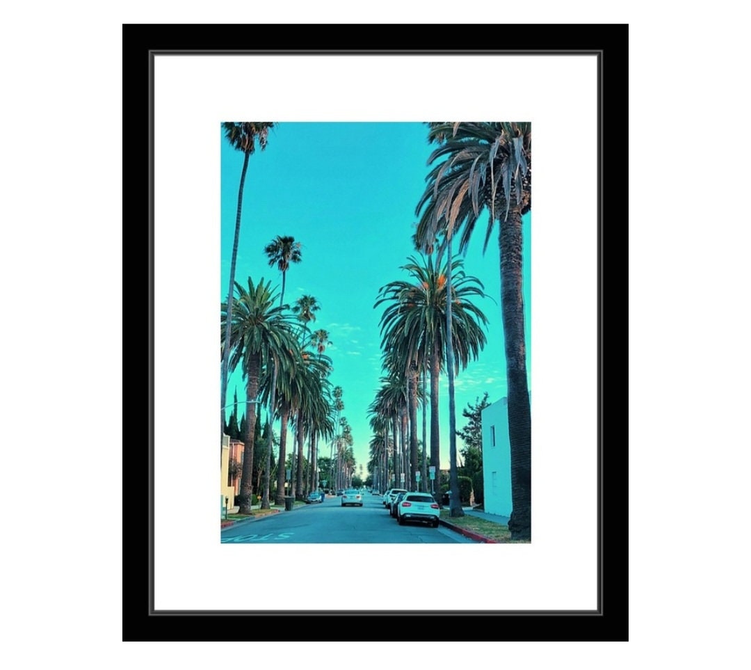 Malibu California, Palm Trees, Turquoise Aqua Blue, Summer in Malibu ...