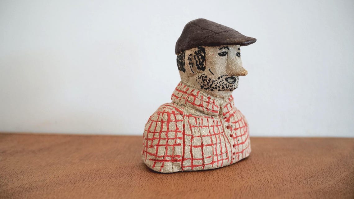 Herbert Wigglesworth Clay Character - Etsy