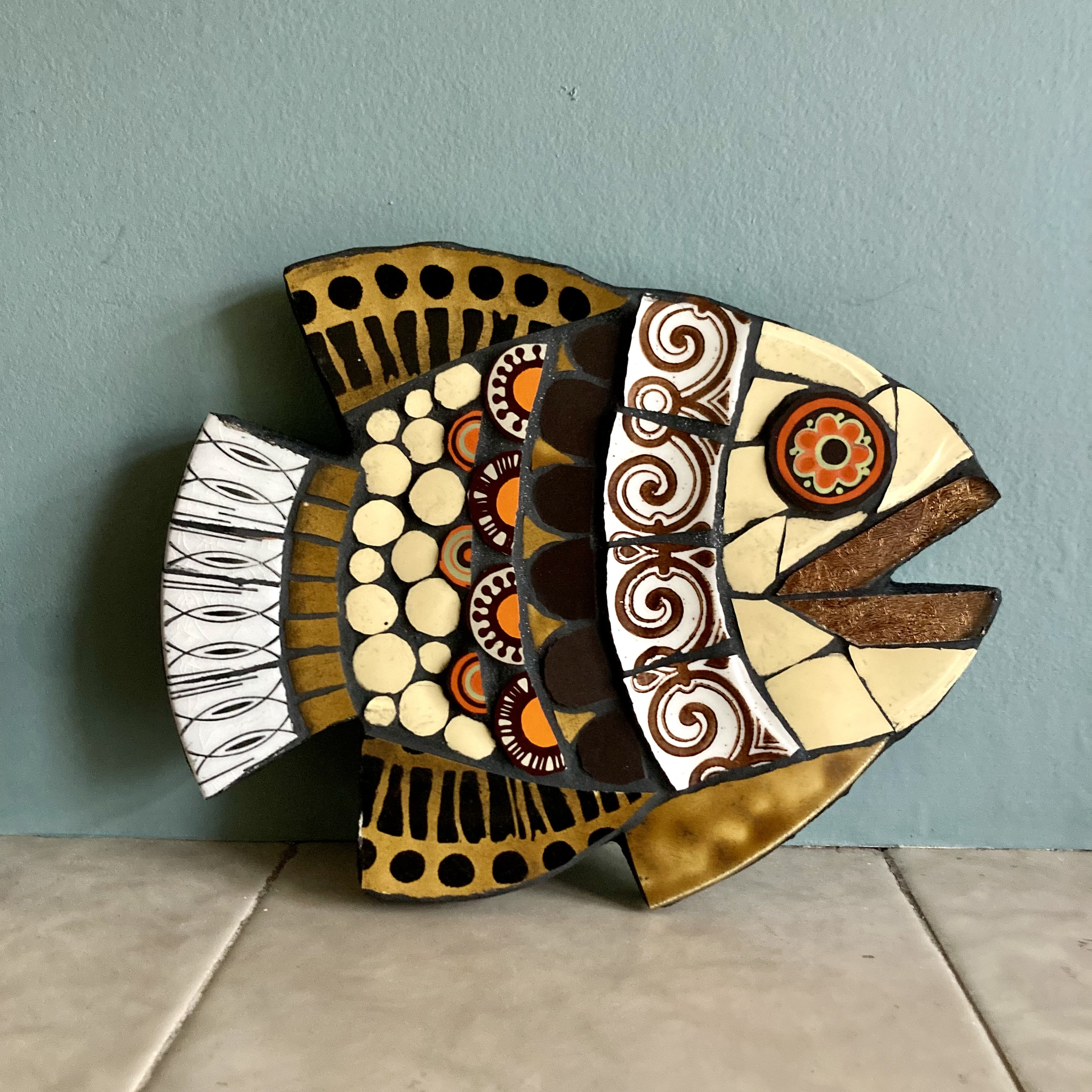 Mosaik-Set "Asaroton Fisch" + tutorial