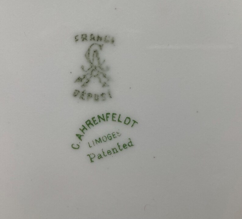 Charles J. Ahrenfeldt Limoges Dinner Plate - Etsy