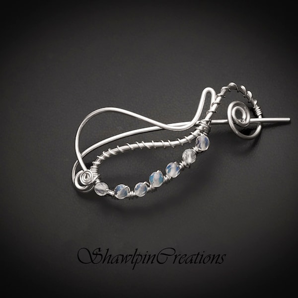 Wire Shawl Pin - Etsy