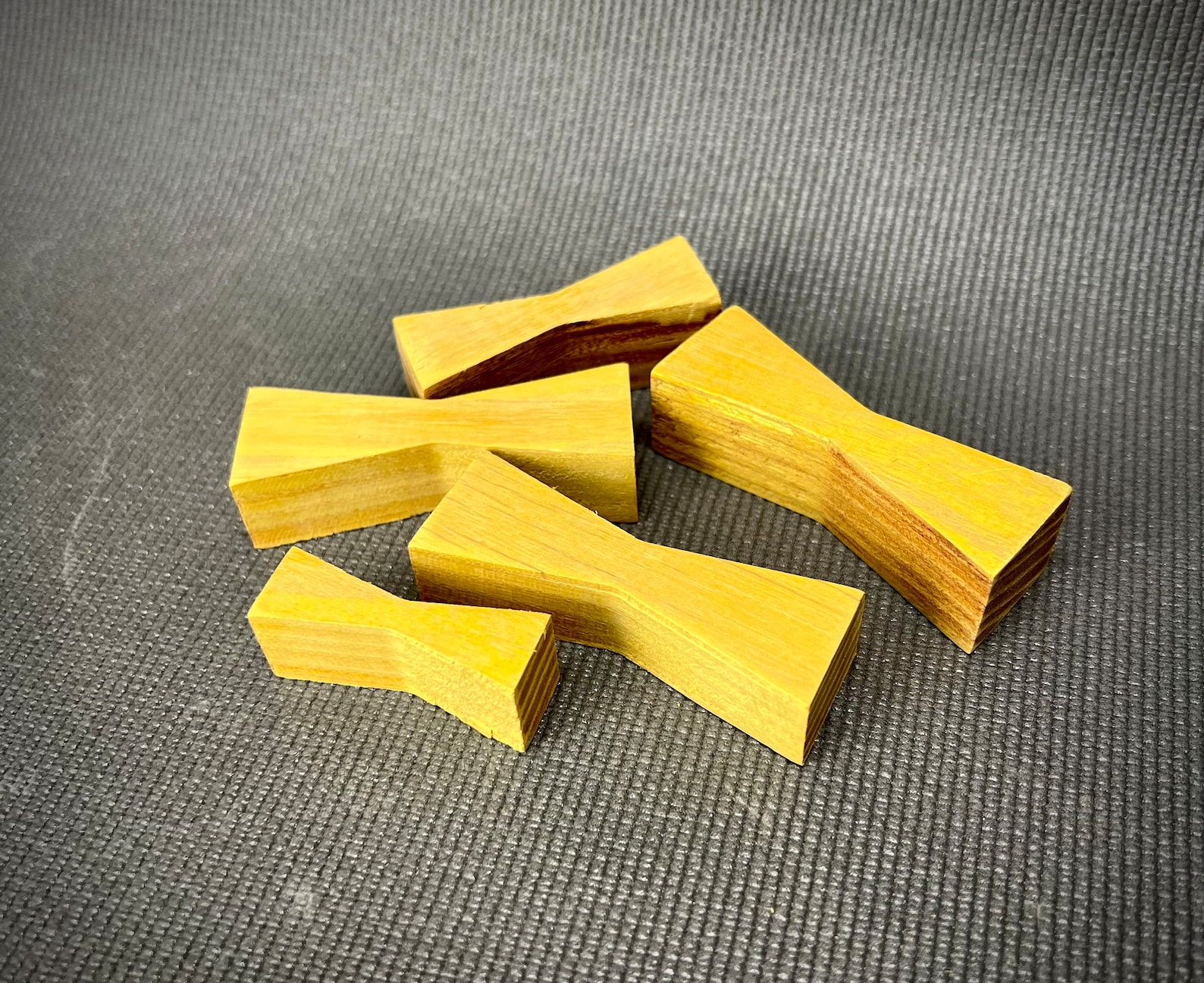10 Hardwood Bowtie Inserts. Wood Inlays-10 Pack - Etsy
