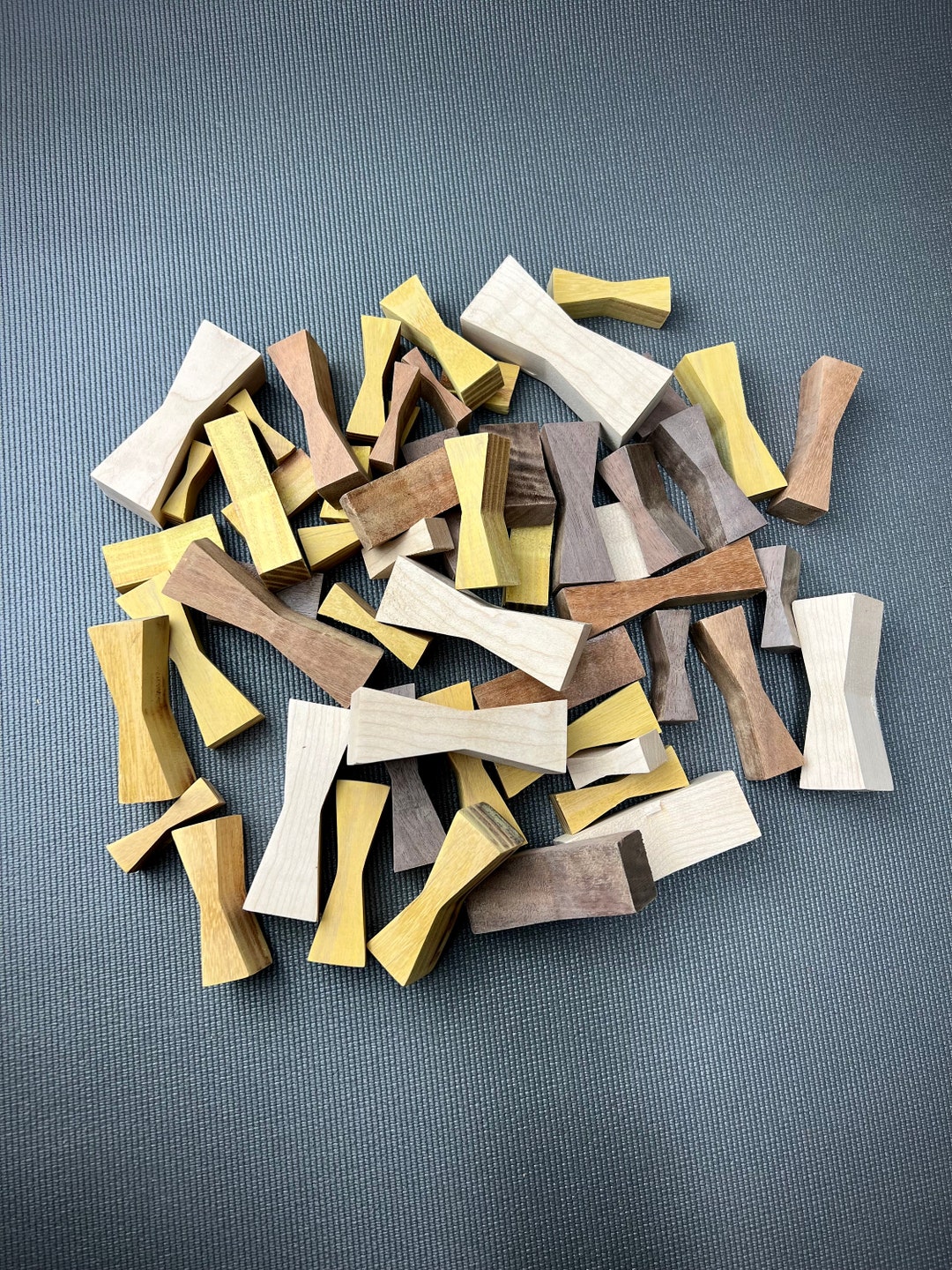 18 Hardwood Bowtie Inserts. Wood Inlays- One 18 Pack - Etsy