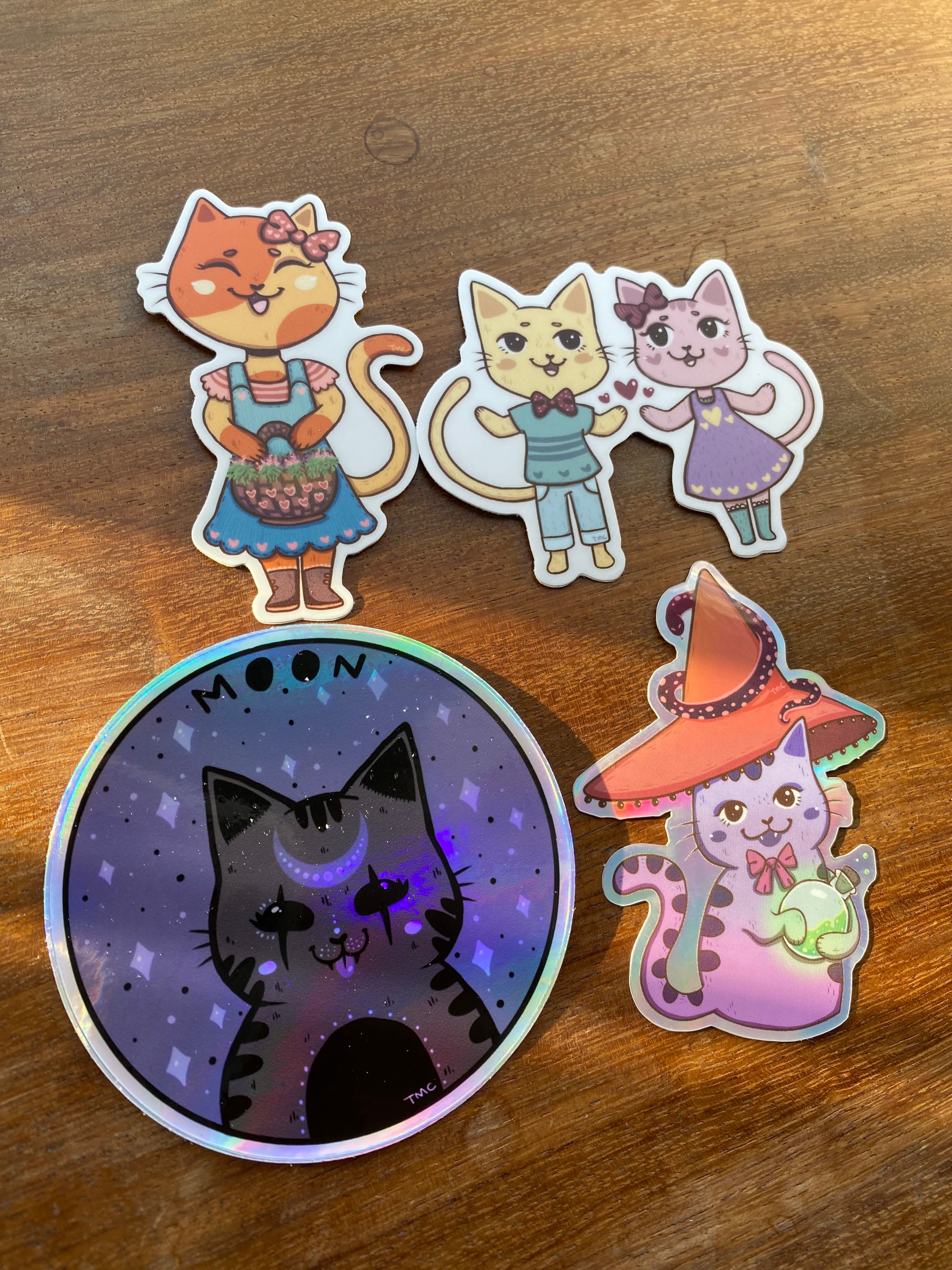 Cat Sticker Bundle Cat Stickers Sticker Bundle Kitties | Etsy