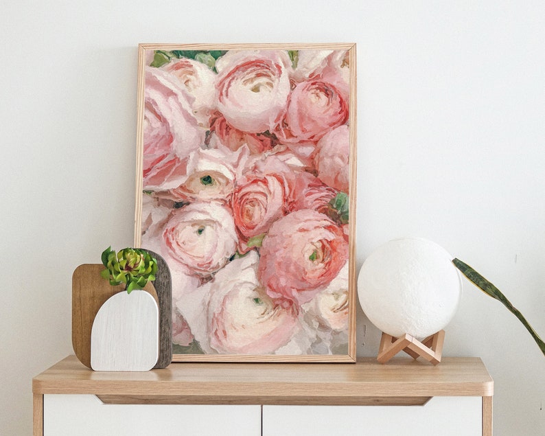 Pink Peonies Wall Art Print Peony Art Photography Prints | Etsy
