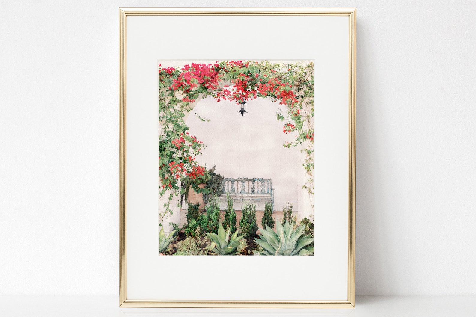 Bugambilia Watercolor Wall Art - Etsy