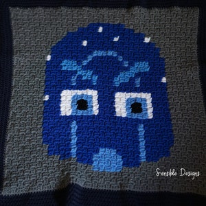 CROCHET PATTERN PJ Masks Inspired Quilt | Corner-to-corner | C2C | Twin ...