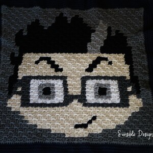 CROCHET PATTERN PJ Masks Inspired Quilt | Corner-to-corner | C2C | Twin ...