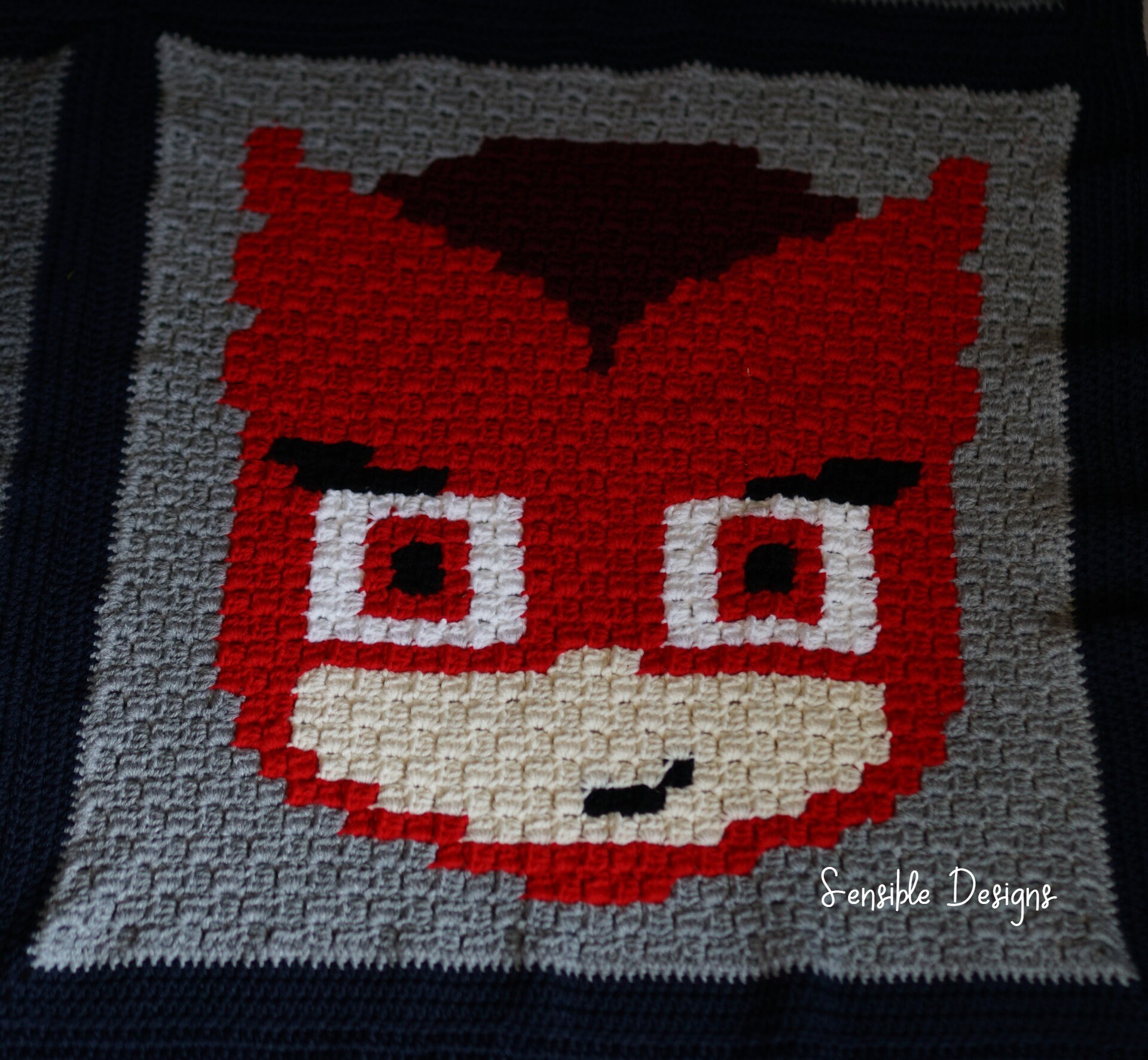CROCHET PATTERN PJ Masks Inspired Quilt | Corner-to-corner | C2C | Twin ...