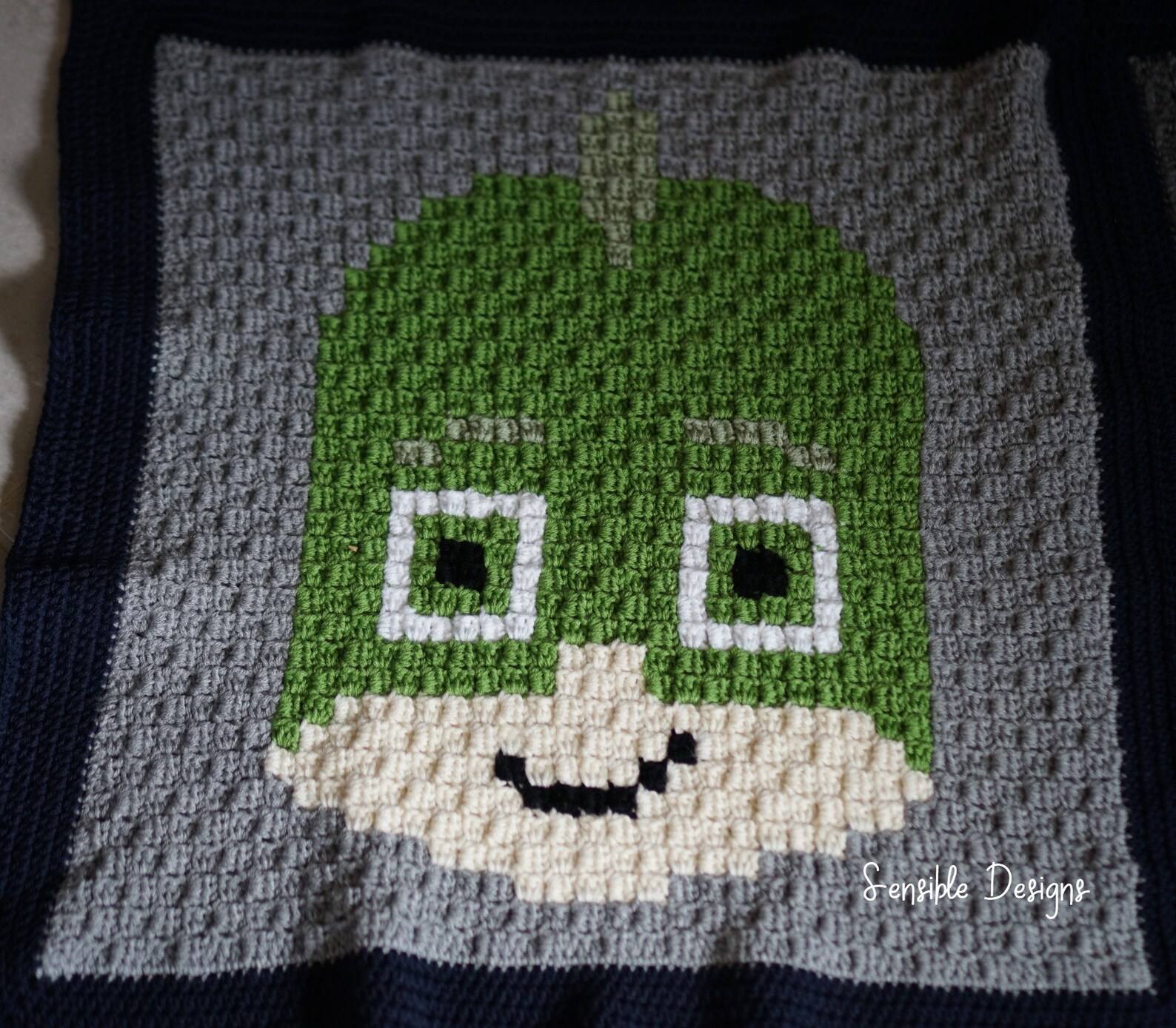 CROCHET PATTERN PJ Masks Inspired Quilt | Corner-to-corner | C2C | Twin ...