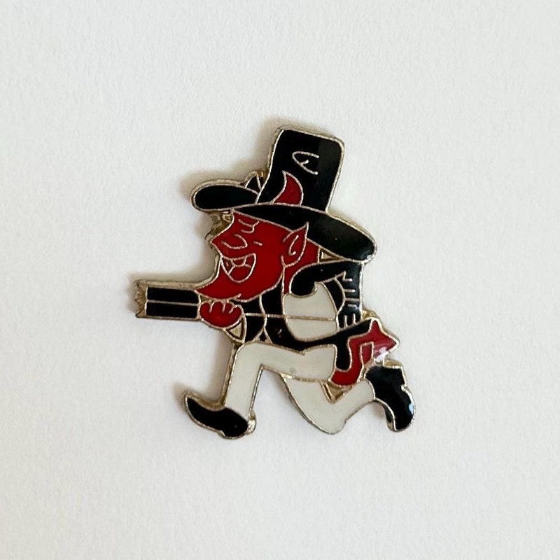 Devil Pin - Etsy