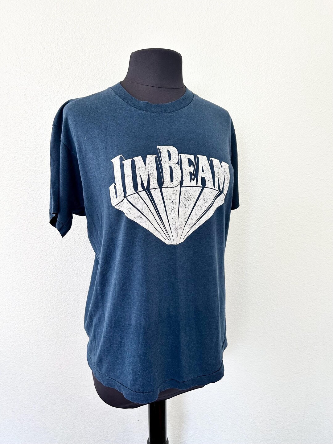 80s JIM BEAM T-SHIRT / Xl Vintage Tshirt Vintage Jim Beam Tshirt Screen ...