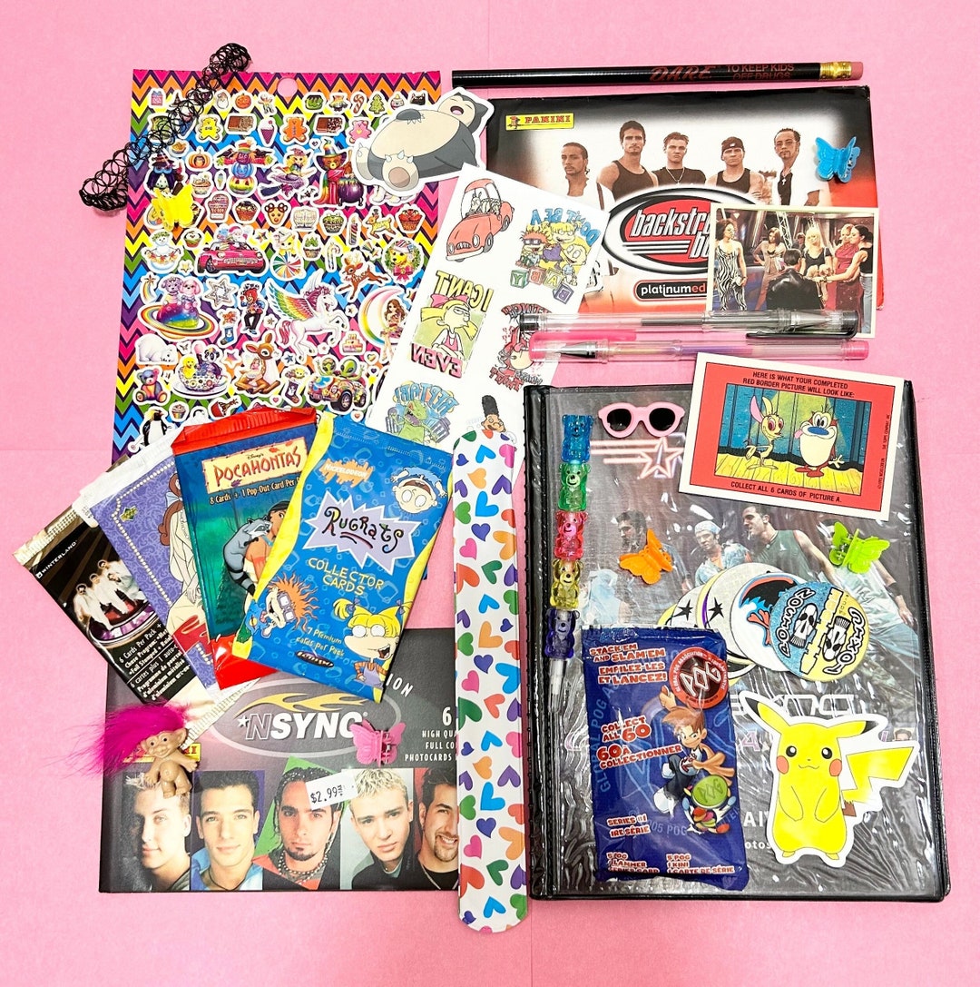 90s NOSTALGIA Box of WHATEVER Gift Box Present Christmas Birthday White ...
